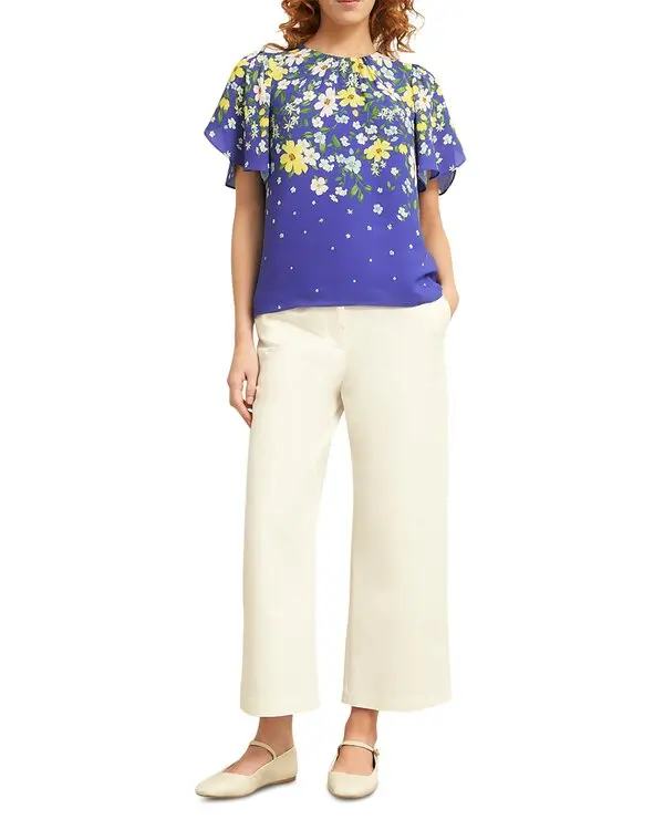 HOBBS LONDON Floral Print Top