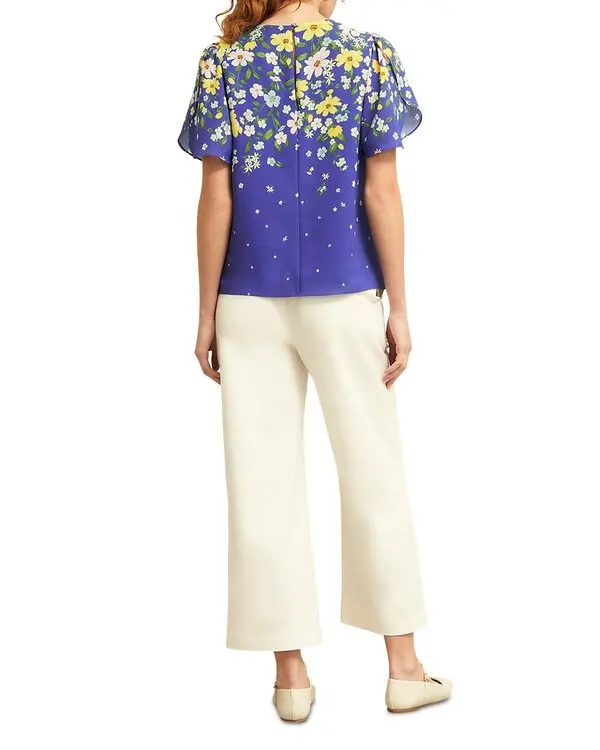 HOBBS LONDON Floral Print Top