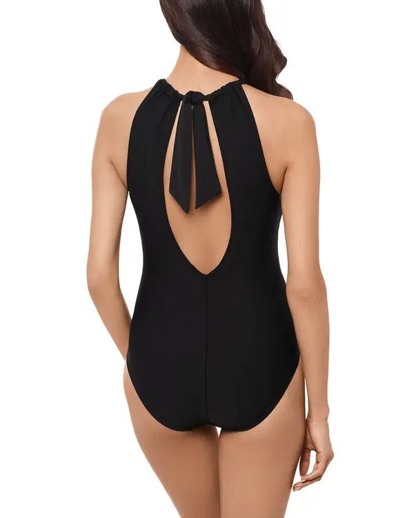 Magicsuit Solid Amelia One Piece Swimsuit - Black