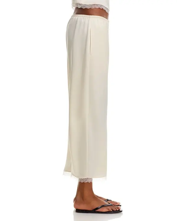LESET Barb Cropped Pants - Creme