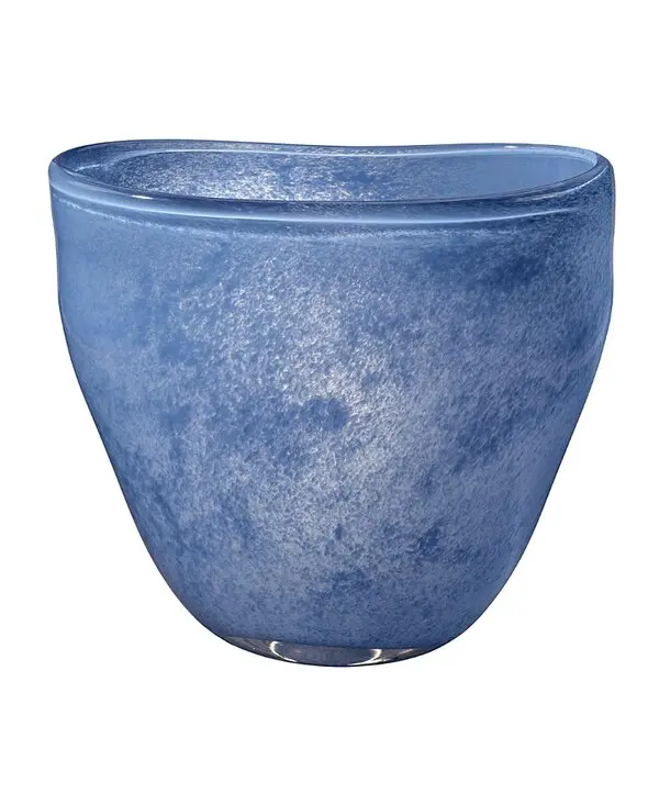 JAMIE YOUNG CO. Plunge Blown Glass Vase - Blue