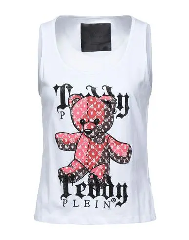 Philipp Plein Logo-print Tank Top - White