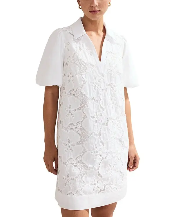 PHASE EIGHT Witney Lace Tunic Dress