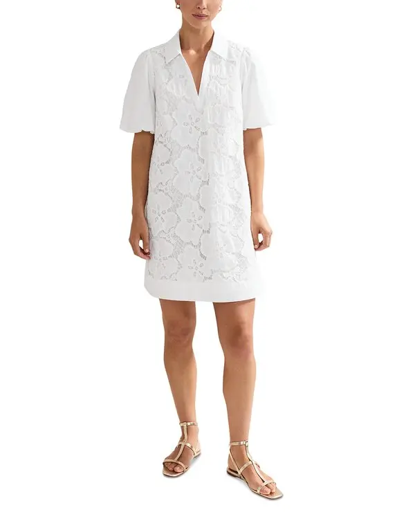 PHASE EIGHT Witney Lace Tunic Dress