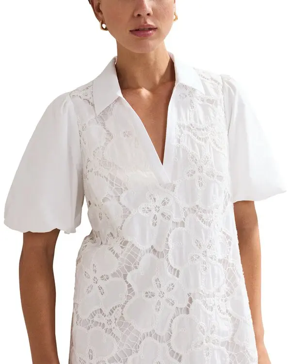 PHASE EIGHT Witney Lace Tunic Dress