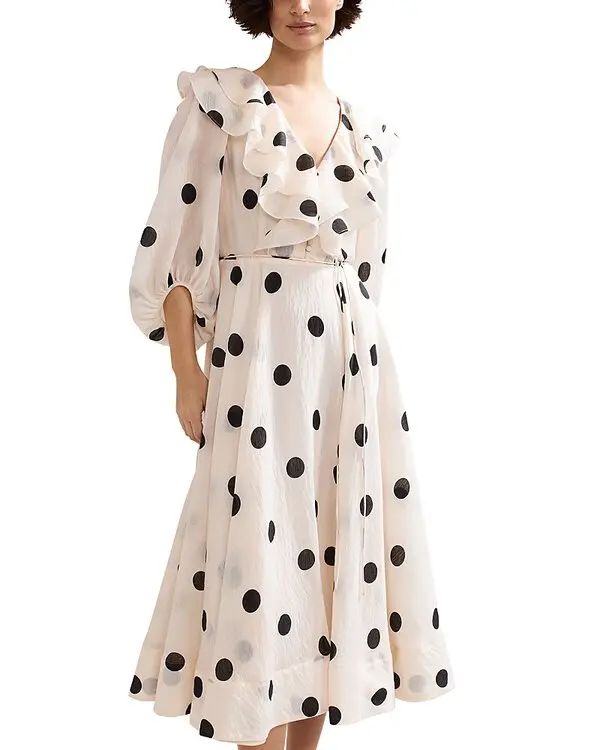 PHASE EIGHT Jaqlyn Spot Dress