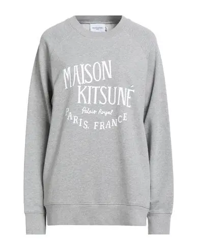 Maison Kitsuné Crewneck Cotton Sweatshirt - Grey