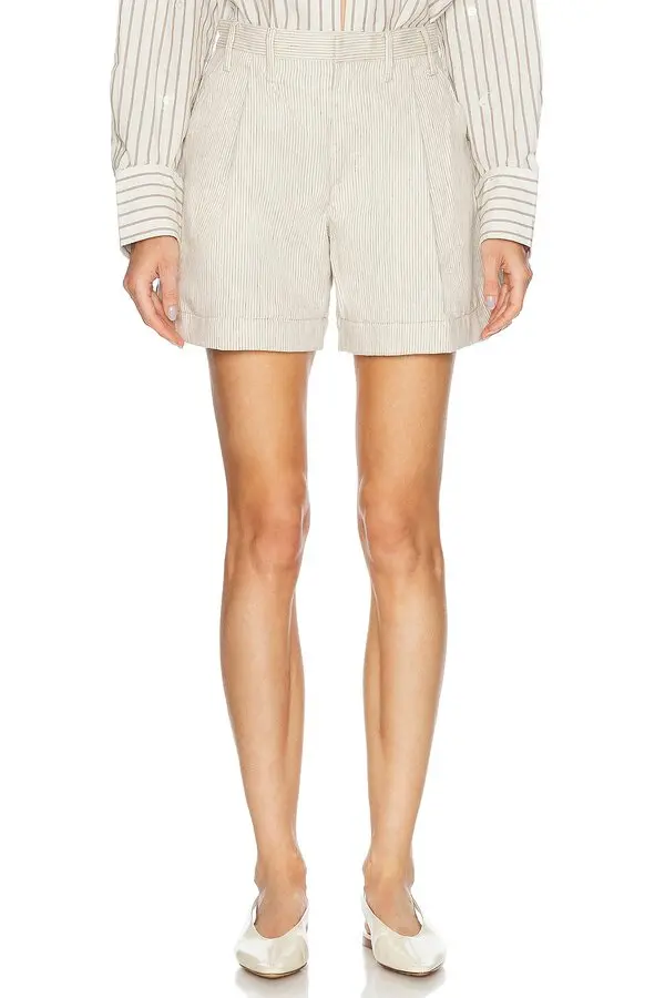 Sprwmn Pleated Trouser Short