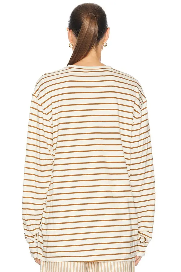 Sprwmn Long Sleeve Oversized Tee