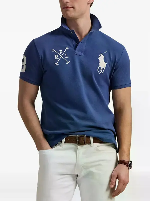 Polo Ralph Lauren Cotton Polo Shirt - Blue