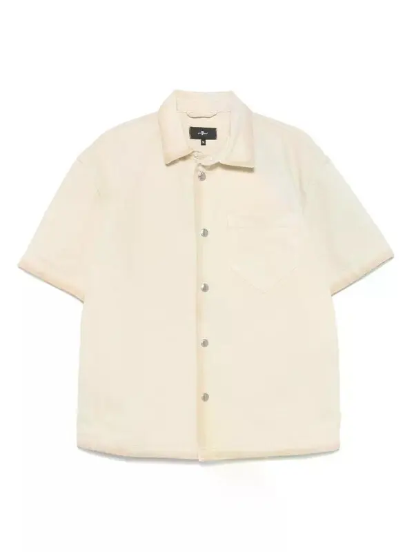7 For All Mankind Chest-pocket Shirt