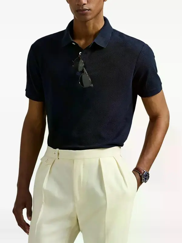 Polo Ralph Lauren Cotton Polo Shirt - Blue
