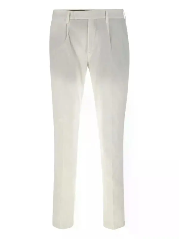 DEVORE INCIPIT Pleated Trousers - White