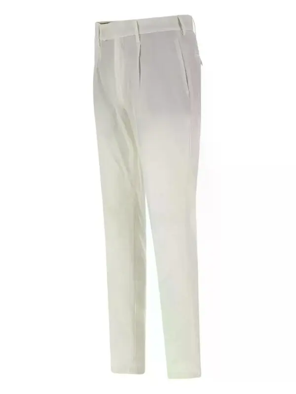 DEVORE INCIPIT Pleated Trousers - White