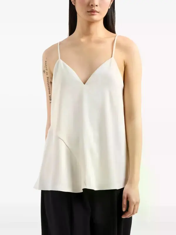 Armani Exchange Satin Tank Top