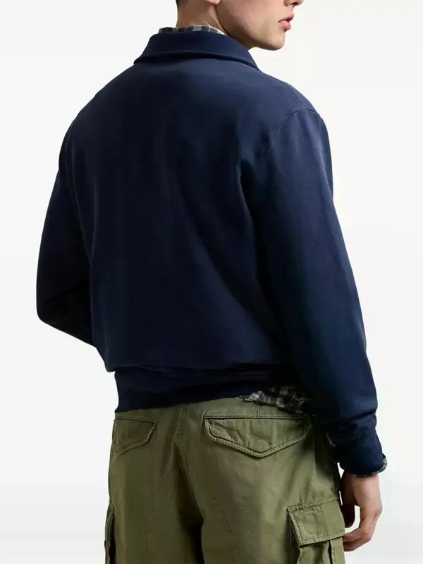 Polo Ralph Lauren Graphic-print Fleece Sweatshirt - Blue