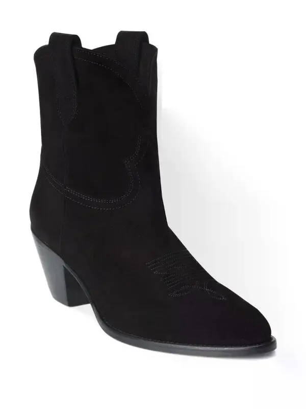 Ralph Lauren - 57mm Western Ankle Boots