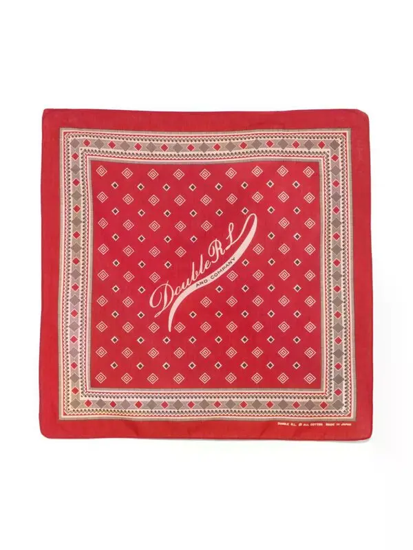 Ralph Lauren Geometric-print Scarf - Red