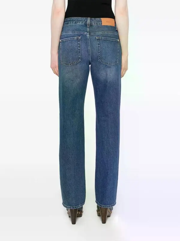 7 For All Mankind Bleached-effect Jeans
