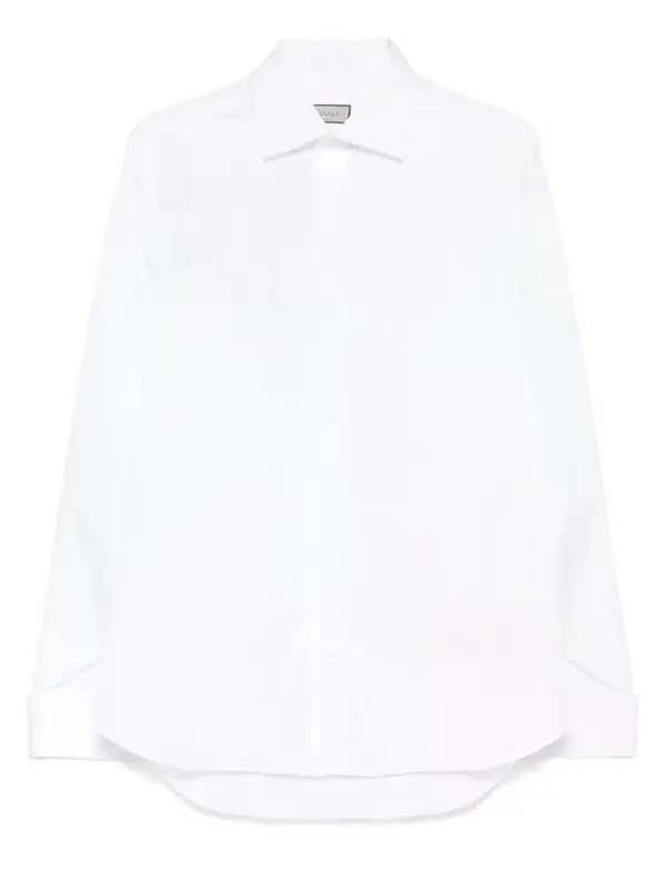 Canali Cotton Shirt - White