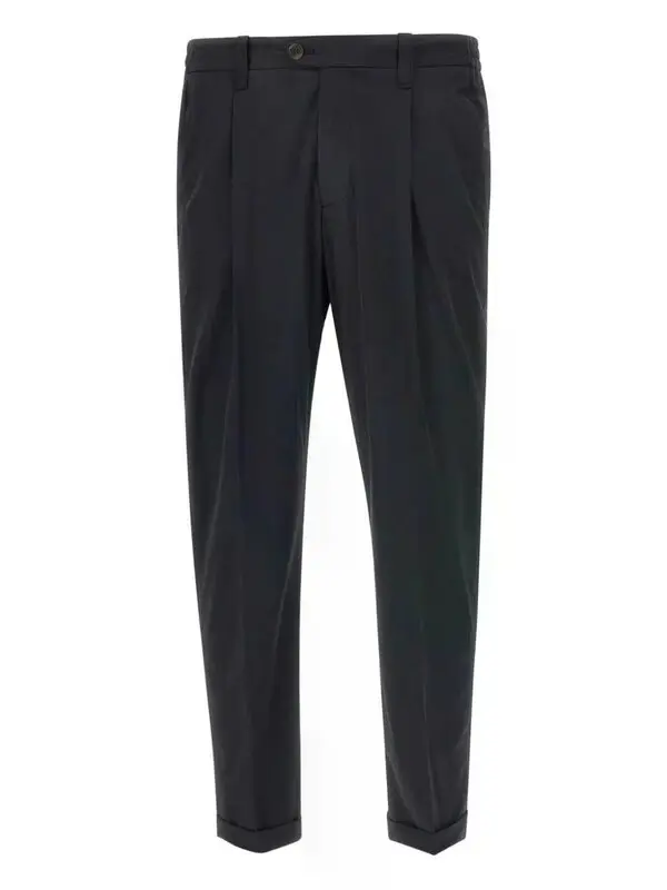 DEVORE INCIPIT Pleated Trousers - Black
