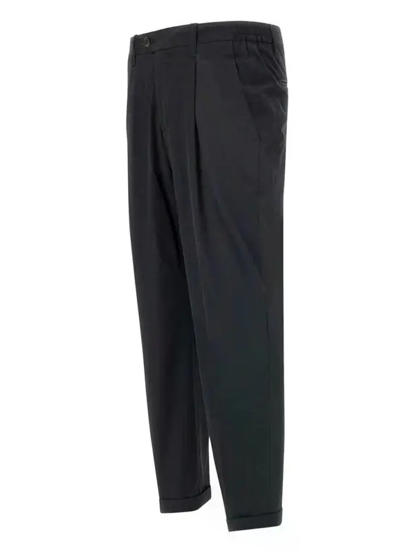 DEVORE INCIPIT Pleated Trousers - Black