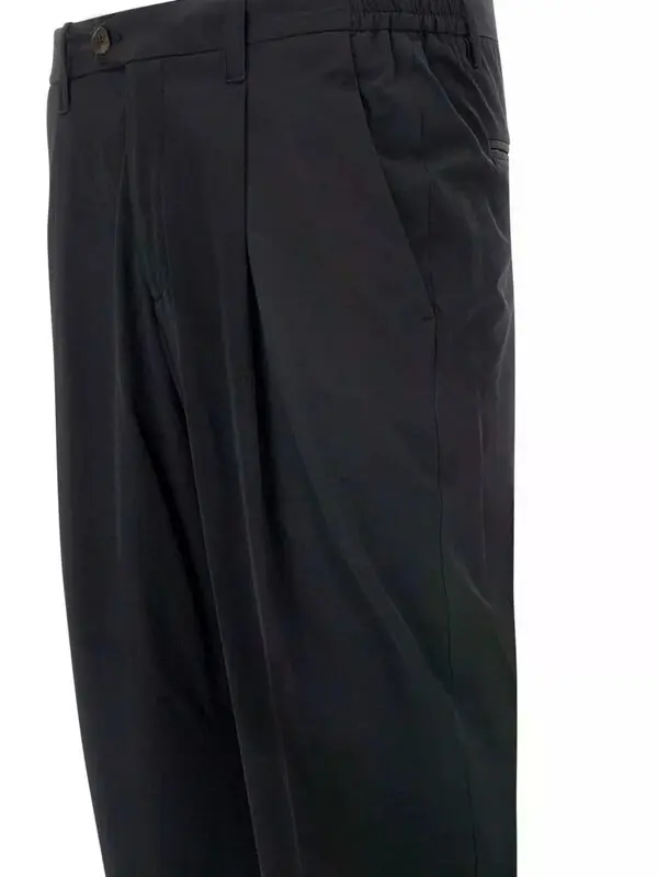 DEVORE INCIPIT Pleated Trousers - Black