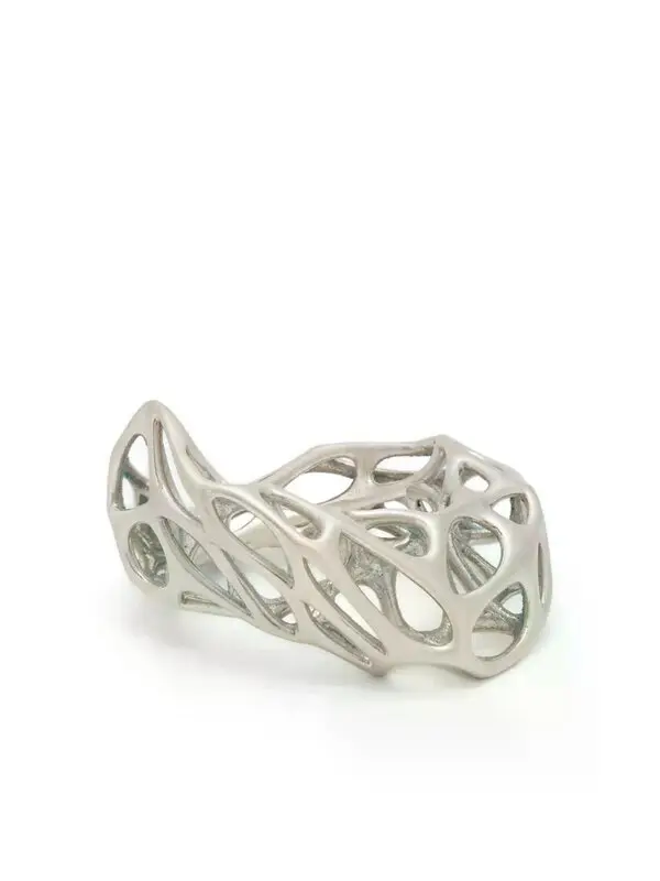 LEON EMANUEL BLANCK Fracture Ring - Silver