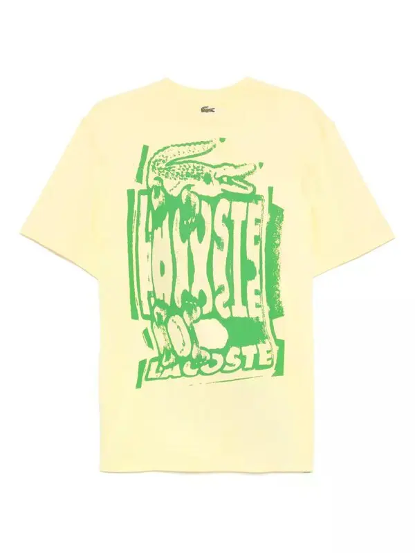 Lacoste Cotton Jersey Graphic T-shirt