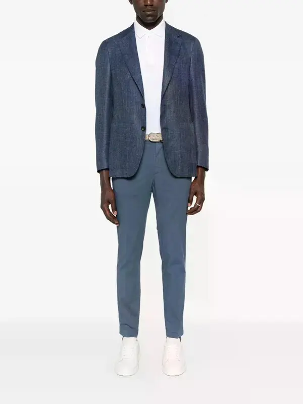 Canali Mélange-effect Blazer