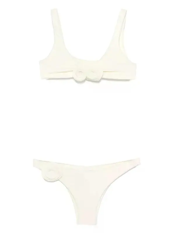 LA REVECHE Nuha Bikini - Neutrals