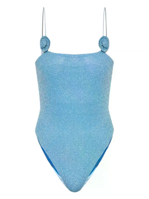 Oseree Lumière Rose Swimsuit - Blue