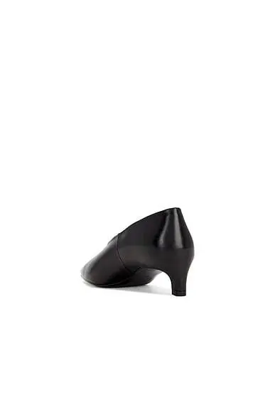 JIL SANDER Square Toe Kitten Heel Pumps