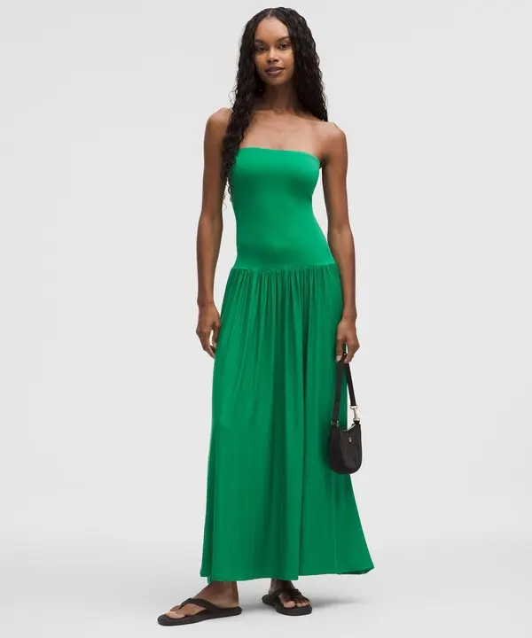 Lululemon 2-In-1 Maxi Dress In Raceway Green - 33% Off | Editorialist