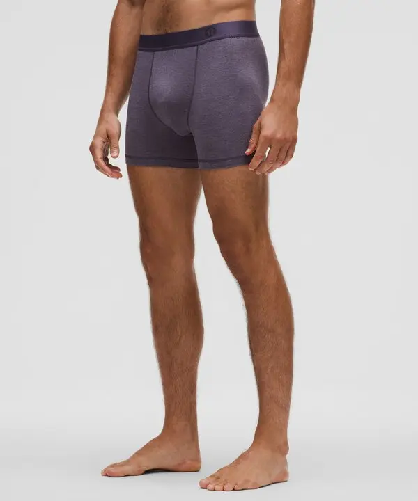 Lululemon Always In Motion Boxer With Fly 5 - Heathered Nightfall