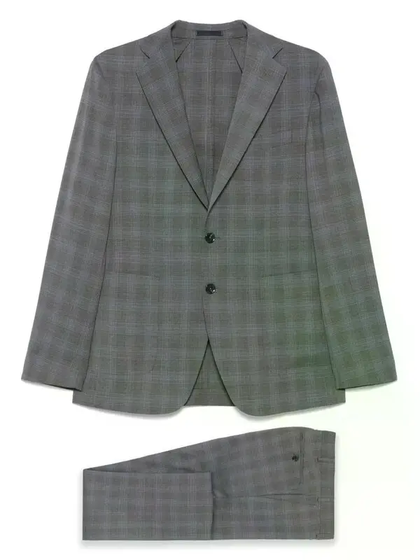 Scabal Checked Suit