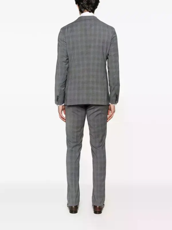 Scabal Checked Suit