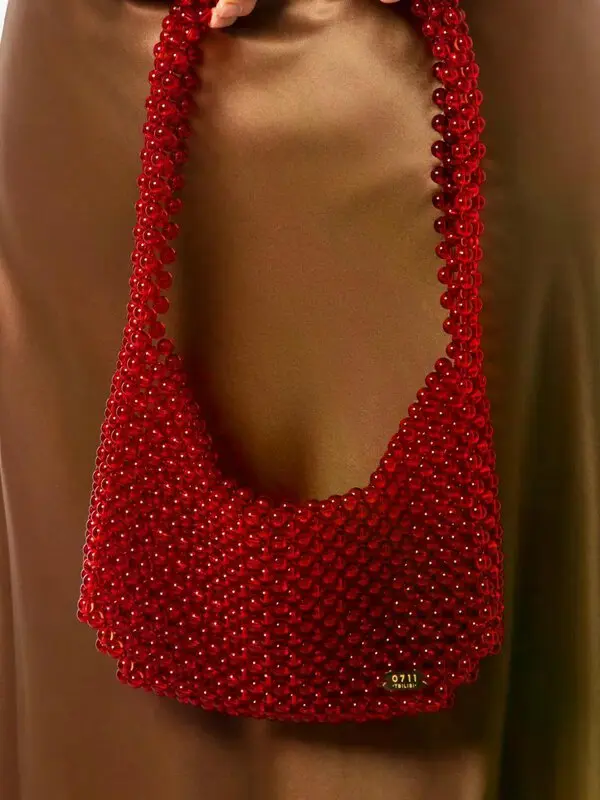 0711 TBILISI Julia Shoulder Bag - Red