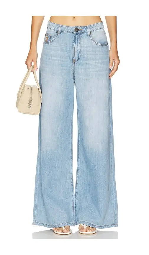 ONETEASPOON Love Machines High Waist Super Wide Leg
