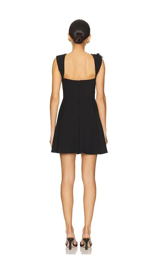ELLIATT Jada Mini Dress With 3d Floral Accents