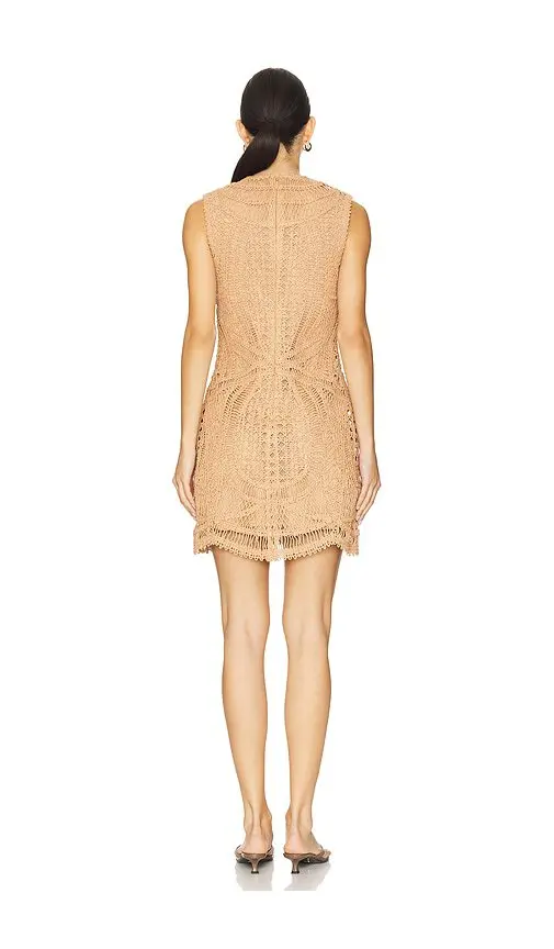 Simkhai Coen Mini Dress - Tan
