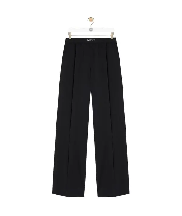 Loewe Wool Trousers - Black