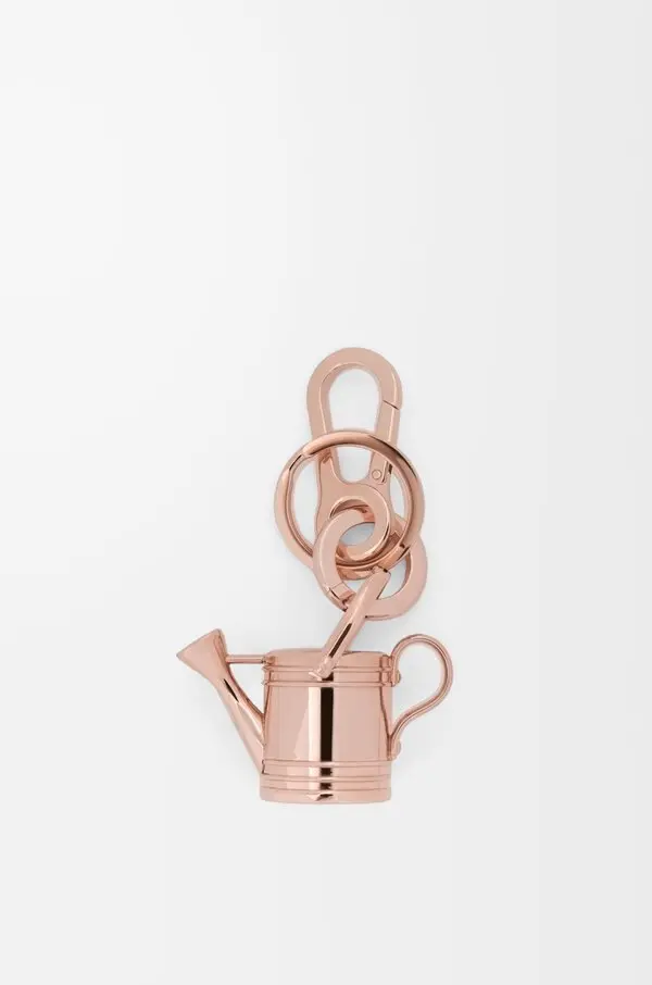 Loewe Watering Can Keyring - Pink Gold