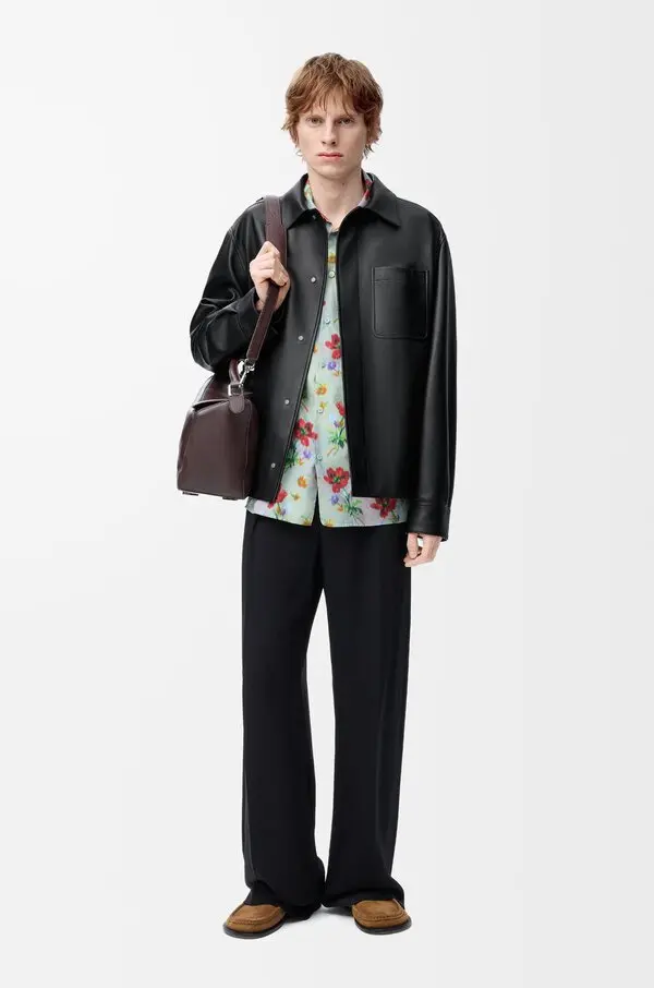 Loewe Overshirt In Nappa Lambskin