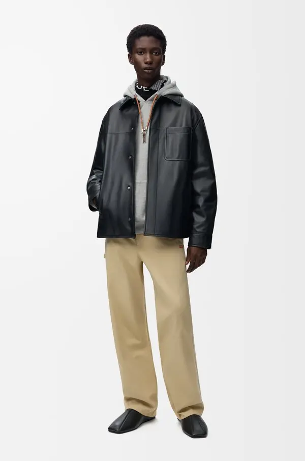 Loewe Overshirt In Nappa Lambskin