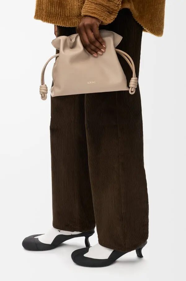 Loewe Mini Flamenco Clutch - Sand