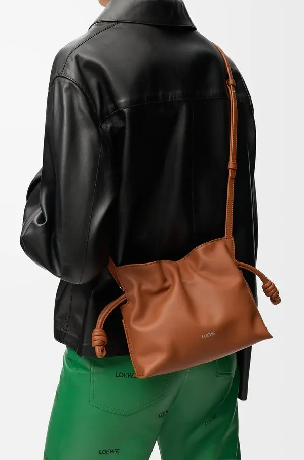 Loewe Mini Flamenco Clutch - Squirrel
