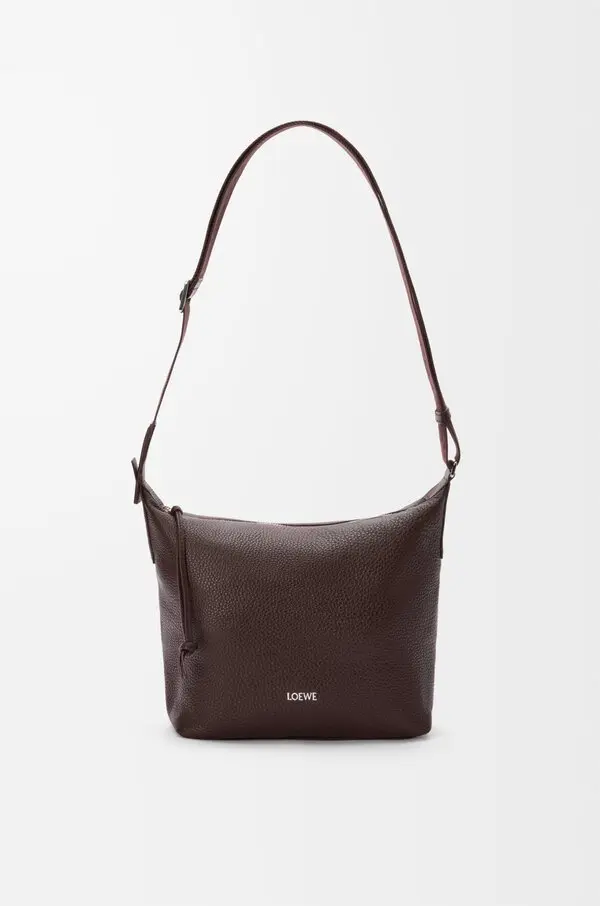 Loewe Small Cubi Crossbody Bag - Oxblood