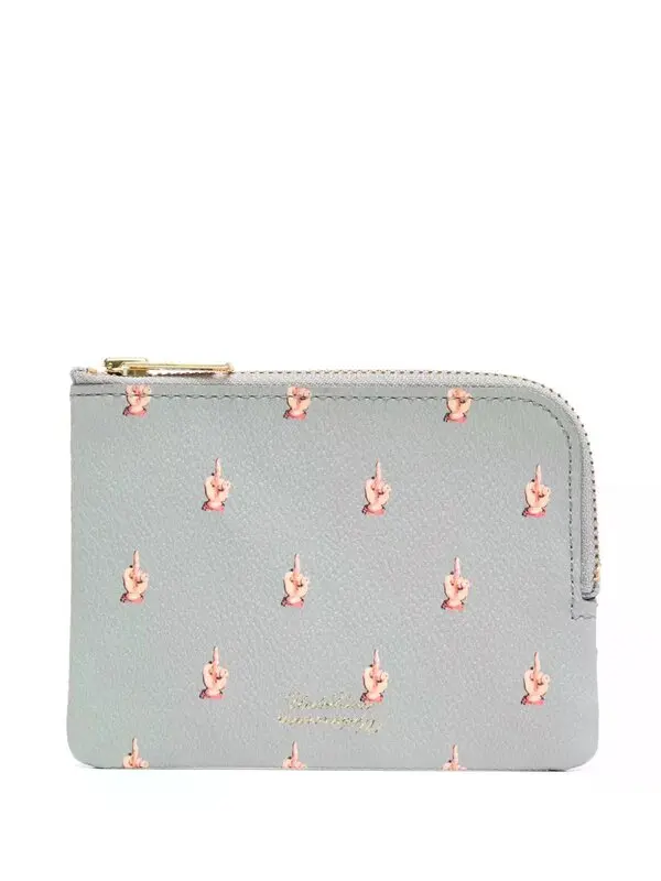 Undercover Graphic-print Wallet - Grey