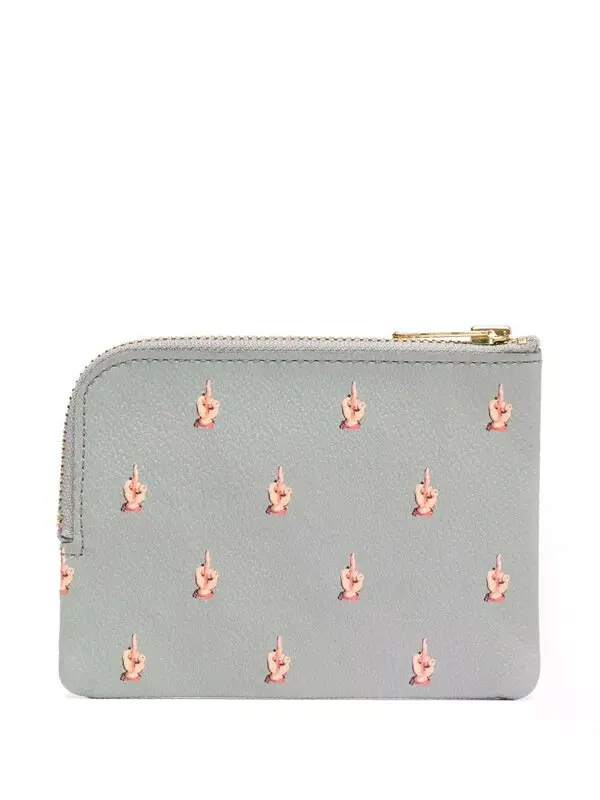 Undercover Graphic-print Wallet - Grey
